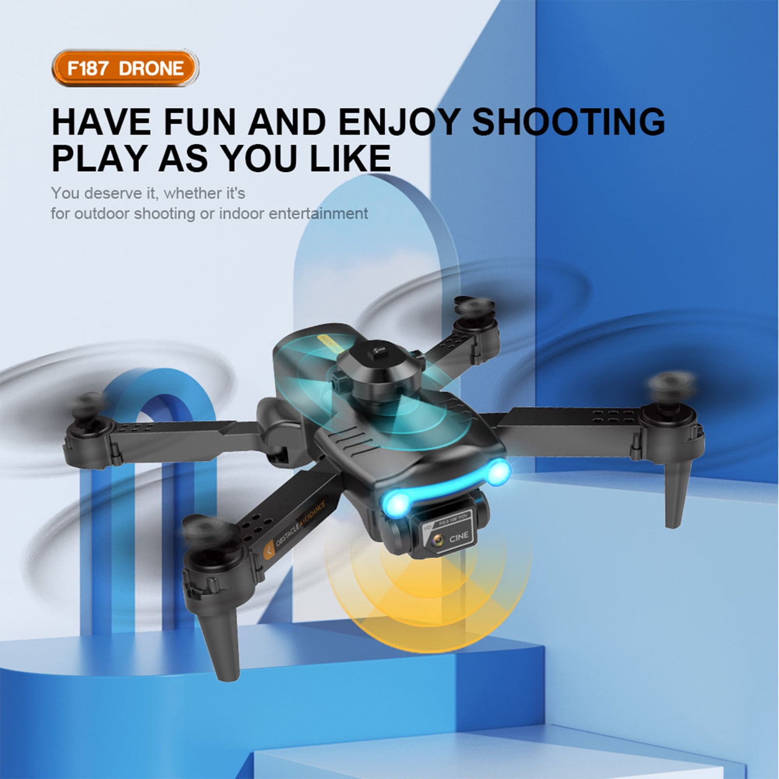 VBVC Foldable Fpv Drone with 1080P Wifi Camera for Adults and Kids ...