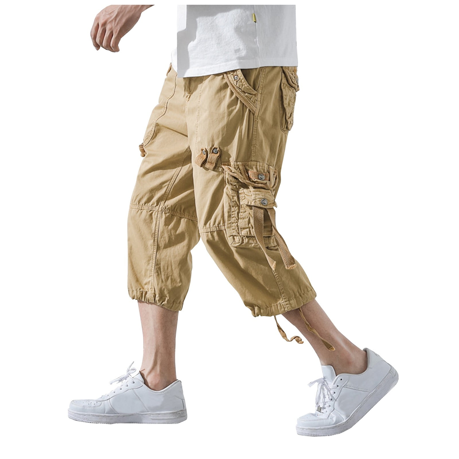 HIMIWAY 2023 Summer Tough Guy Men's Summer Multi-Pocket Cargo Shorts ...
