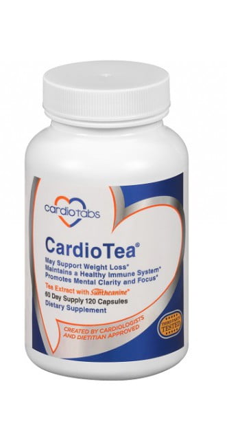 Cardiotabs® CardioTea® Dietary Supplement Capsules 120 ct Bottle ...