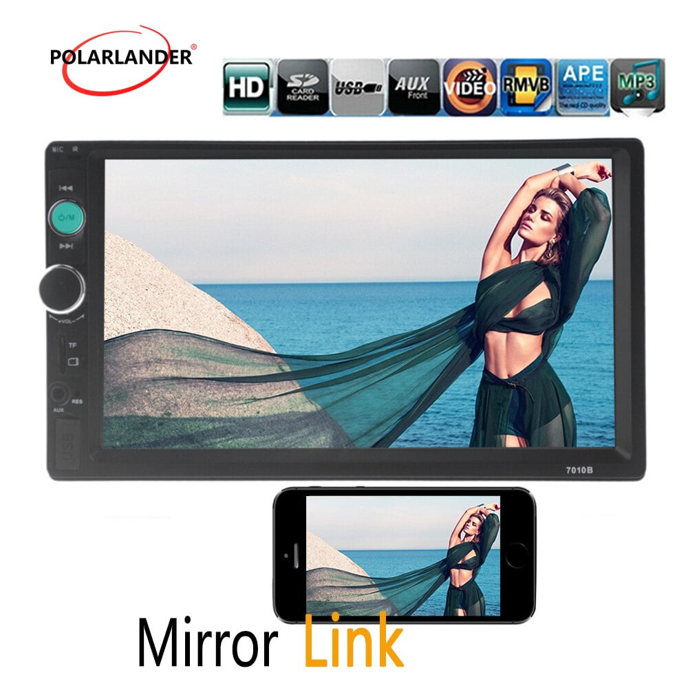 2 Din 7 Inch Car Radio Bluetooth Hand-free Multimedia MP5 Player HD Video Touch Screen Autoradio ...