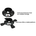 Flame King YSN1LBB Propane Base for 1LB and 1/2LB Propane Canisters for ...
