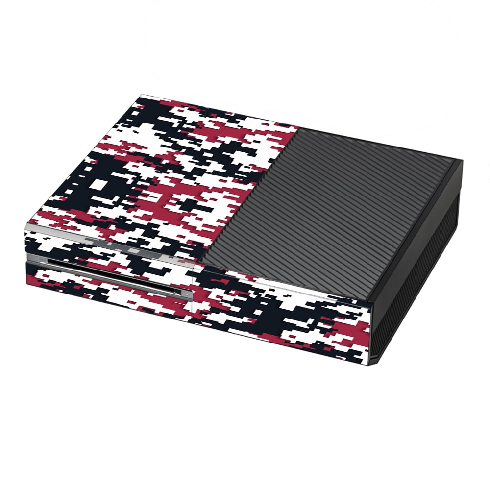 Skin Decal For Xbox One Console / Digi Camo Team Colors Camouflage Red ...