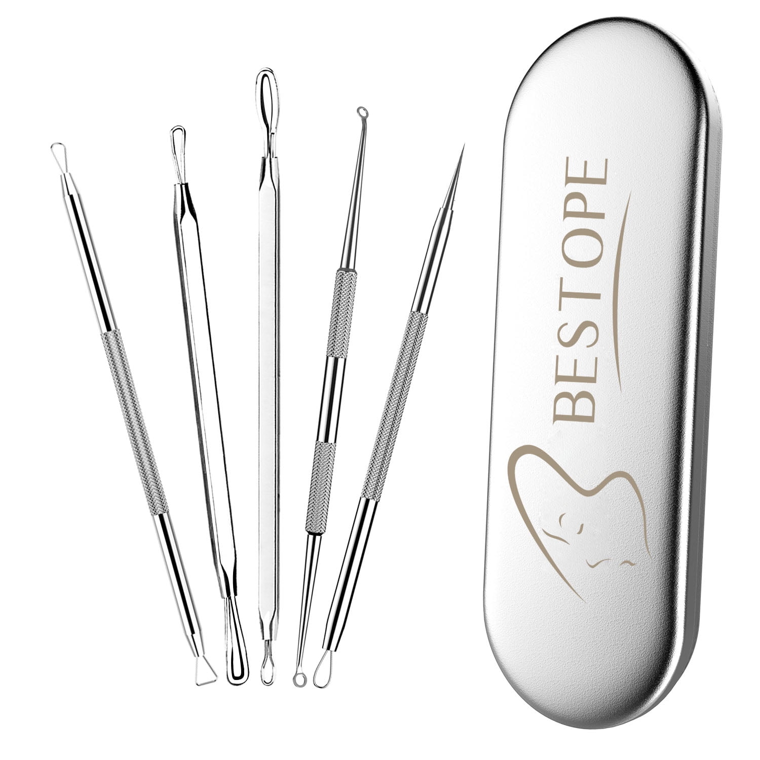 BESTOPE Blackhead Remover Pimple Comedone Extractor Tool Best Acne ...