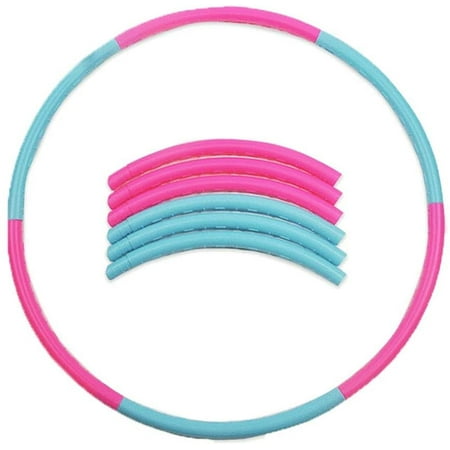 Hula Hoop, Dismountable Hula Hoop Plastic Fitness Equipment Detachable ...