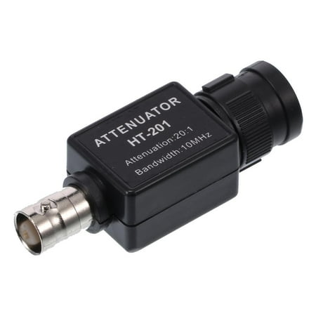 HT201 Passive Attenuator 20:1 10MHz Bandwidth Signal Attenuation Overload Protection High ...