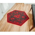 Free Shipping! Dungeons & Dragons Red D20 Dice Printed Area Rug | 52 x ...