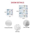 Blue Nautical Coastal Kitchen Dish Towels for Drying Dishes Set of 3 ...