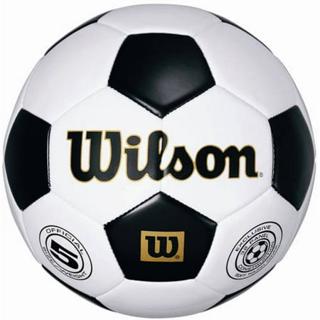 Wilson Traditional Black/White Soccer Ball - Walmart.com