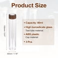 3pcs Single Dose Coffee Bean Storage, 80ml Coffee Bean Container Dosing ...