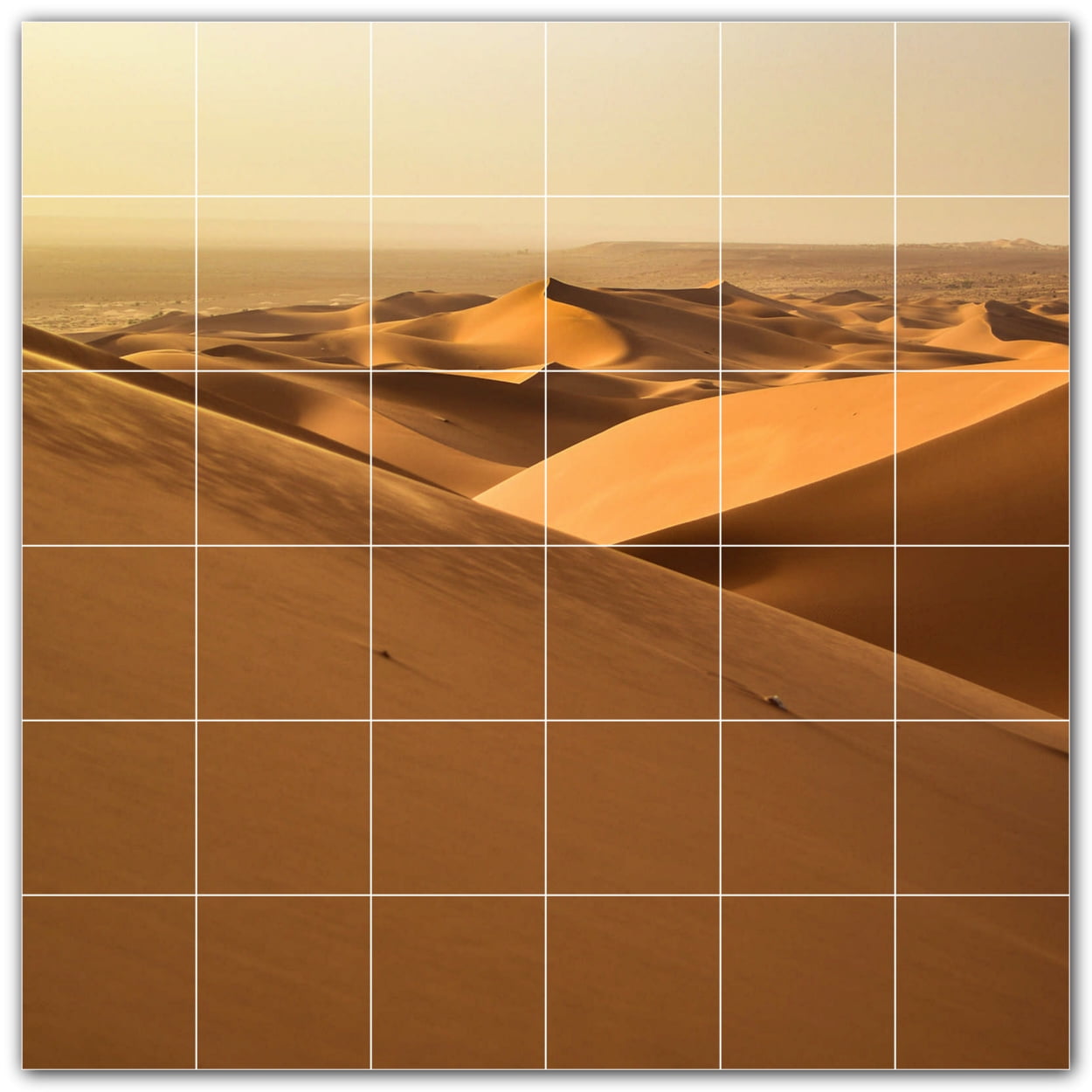 Picture-Tiles.com: Desert Ceramic Tile Wall Mural WAL500481-66XL. 72"W ...