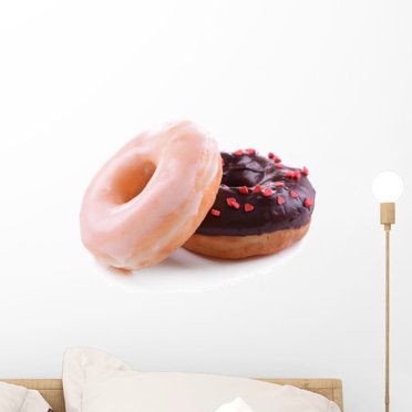 Donut with Sprinkles Wall Mural by Wallmonkeys Peel and Stick Graphic ...