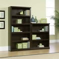 Sauder Select 3-Shelf Bookcase, Jamocha Wood Finish - Walmart.com