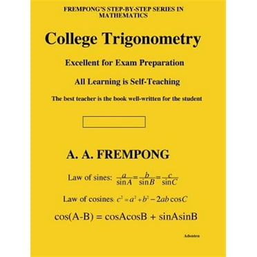 Final Exam Review: College Trigonometry - Walmart.com