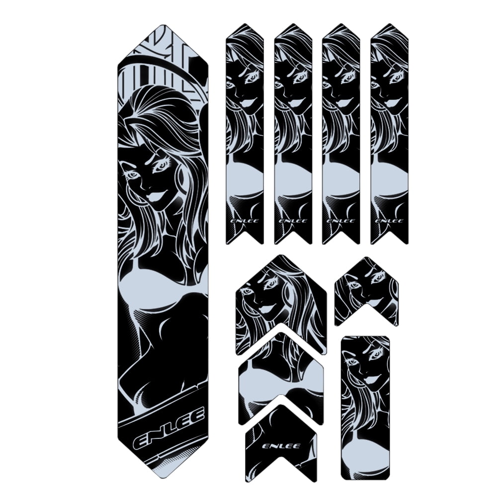 Sticker,Frame Adhesive Cover Frame Removable Sticker Mountain Bike Road ...