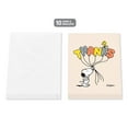 American Greetings Peanuts Thank You Card Stationery Notes, Snoopy and ...