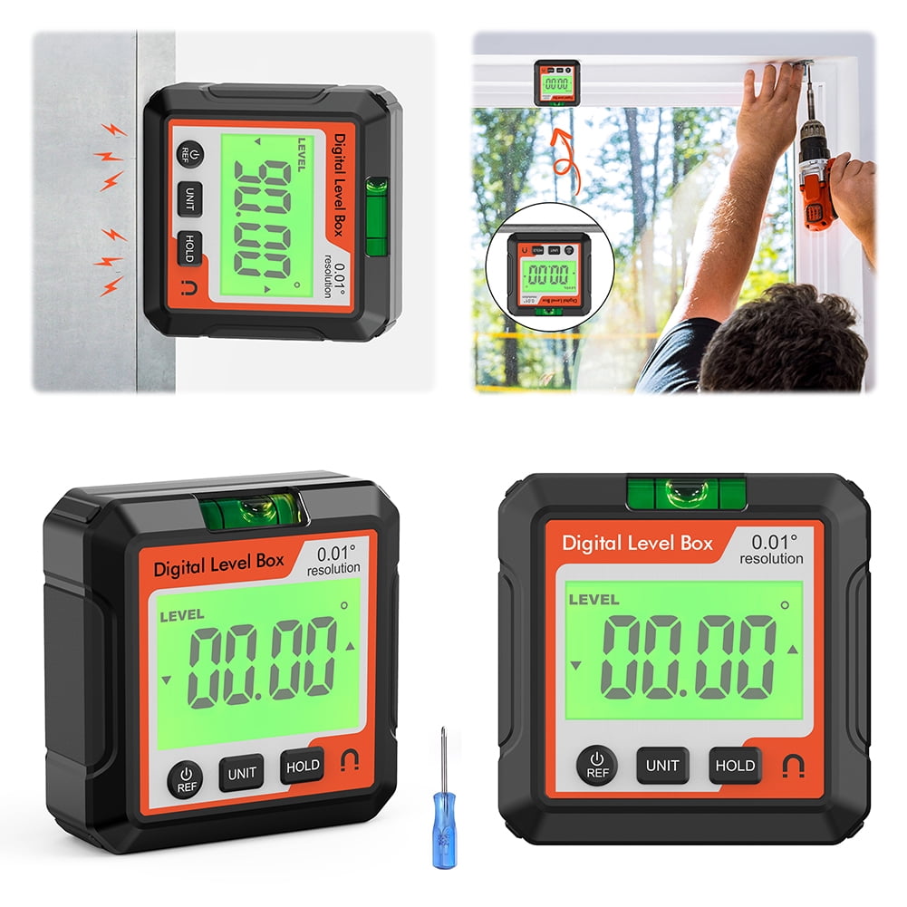 Medidor Ángulo Goniómetro Transportador Inclinómetro Digital Universal ...