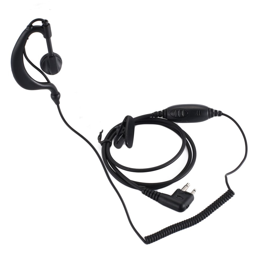 G Shape Earpiece Headset for Motorola Radio CP88 CP040 CP200 GP300 ...