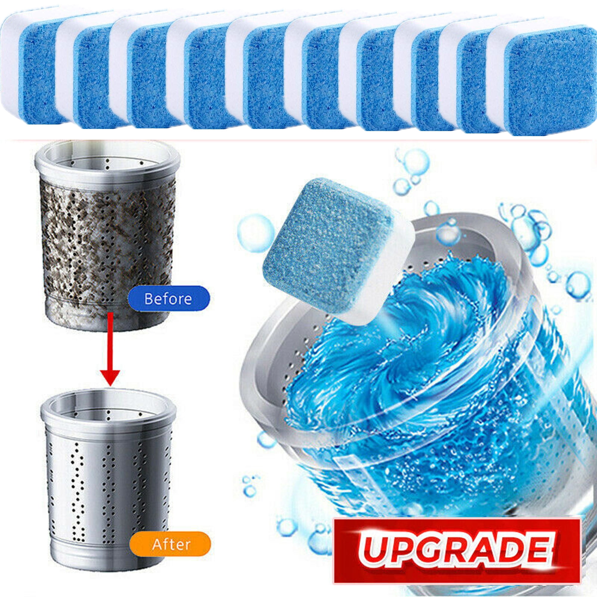 LELINTA Washer Machine Cleaner, Deep Cleaning Remover with Triple ...