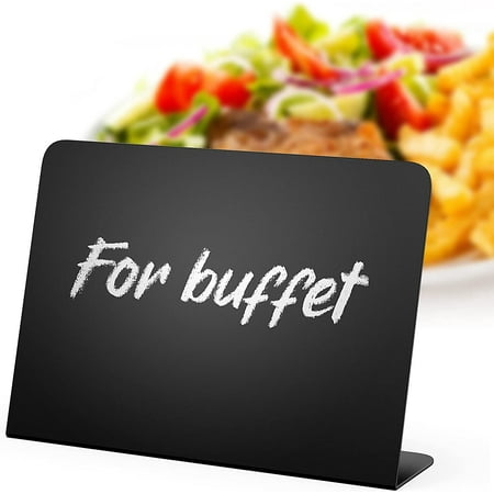 15 Small Chalkboard Buffet Signs for Food Display - Reusable Small ...