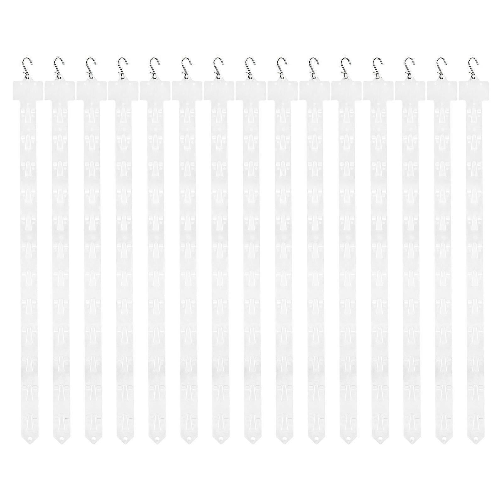 38pcs Merchandise Hanging Strip Merchandise Display Hanger Merchandise ...