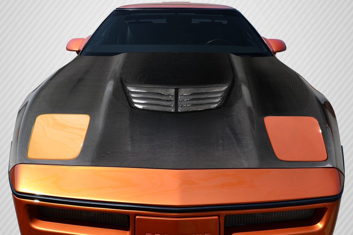 1985-1996 Chevrolet Corvette C4 Carbon Creations Stingray Z Hood- 1 ...