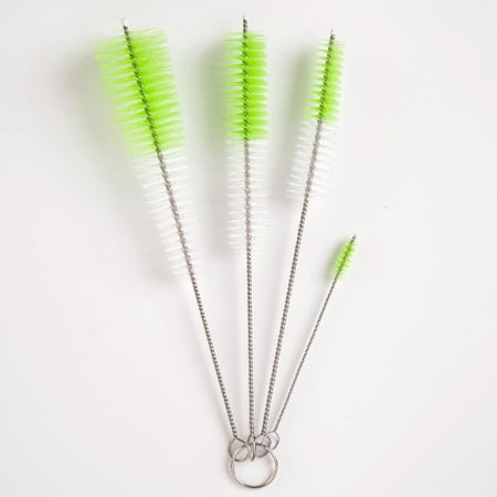 JOYWEI 4Pcs Clean Brush Set Bottle Cleaning Brushes Mini Spout Cleaning ...