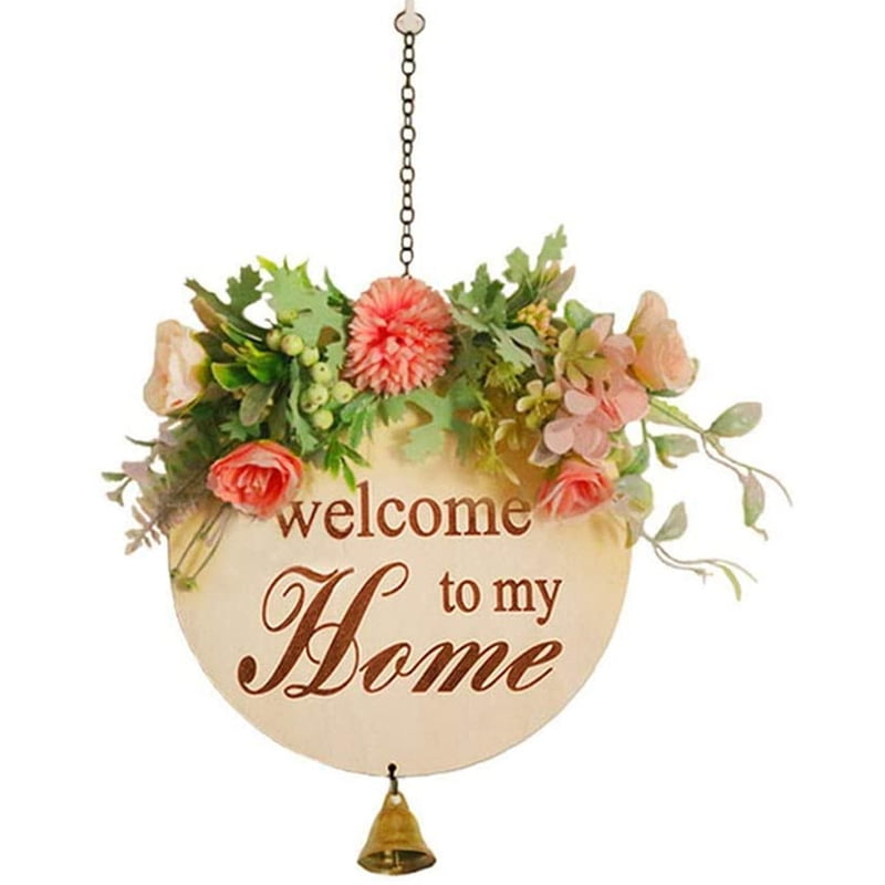 Welcome Sign, Welcome Sign for Front Door, Front Door Decor Hanging ...