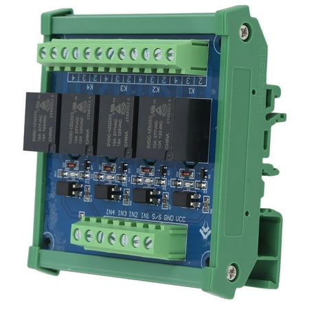 Relay Module 4 Channel Relay Module Optocoupler Isolation Relay Module ...