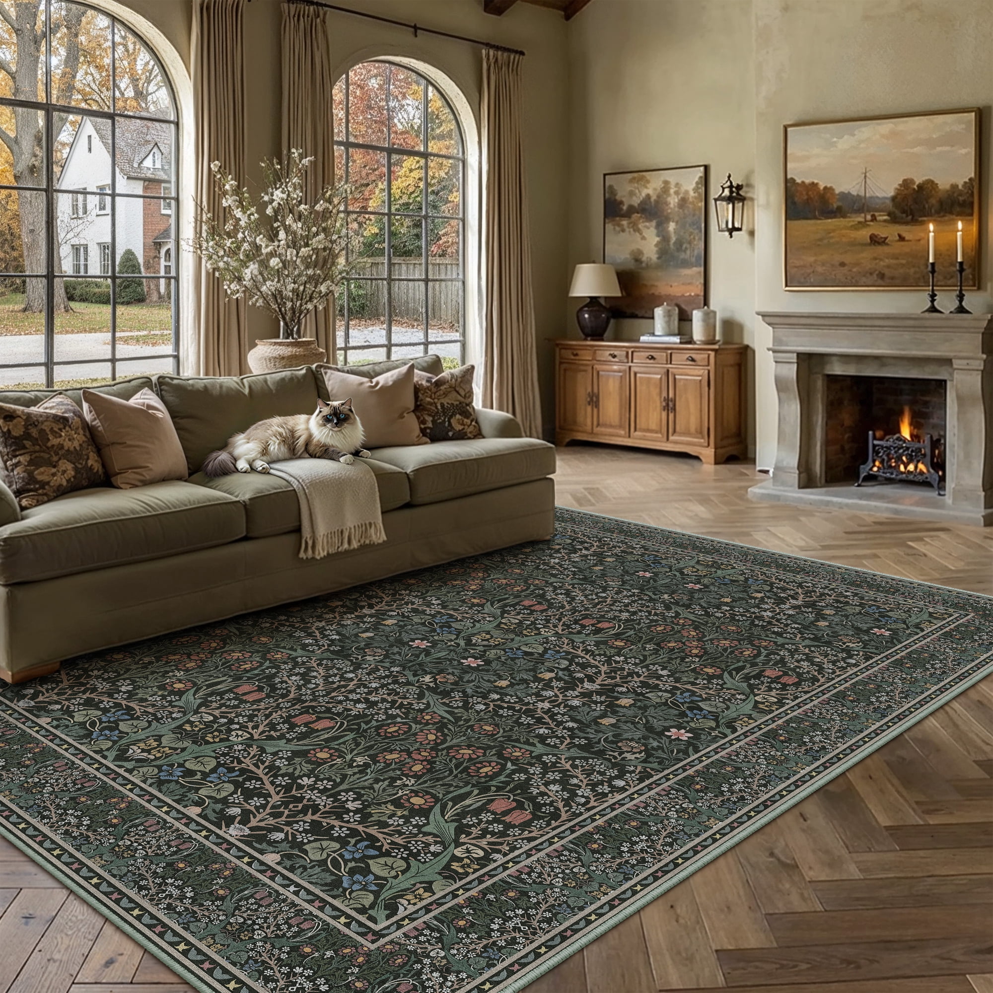 Click here for Berthmeer 8x10 Area Rugs For Living Room Bedroom D... prices