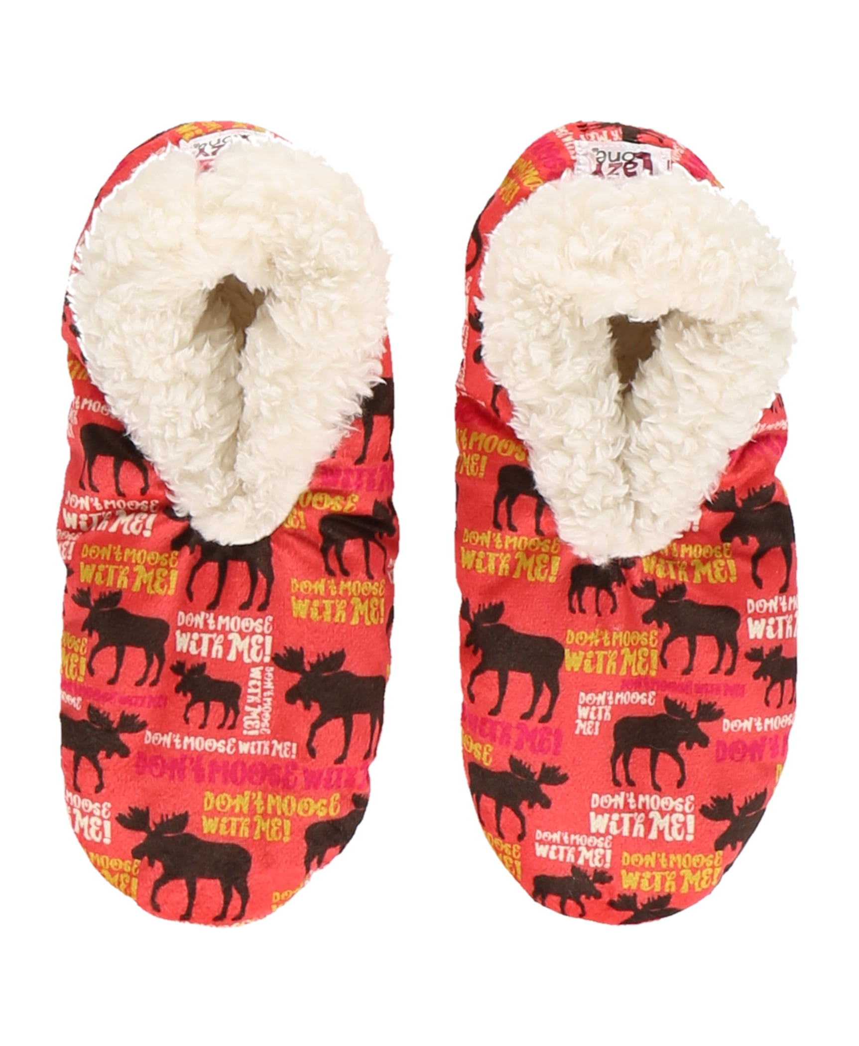 LazyOne Fuzzy Feet Slippers for Women, Cute Fleece-Lined House Slippers ...