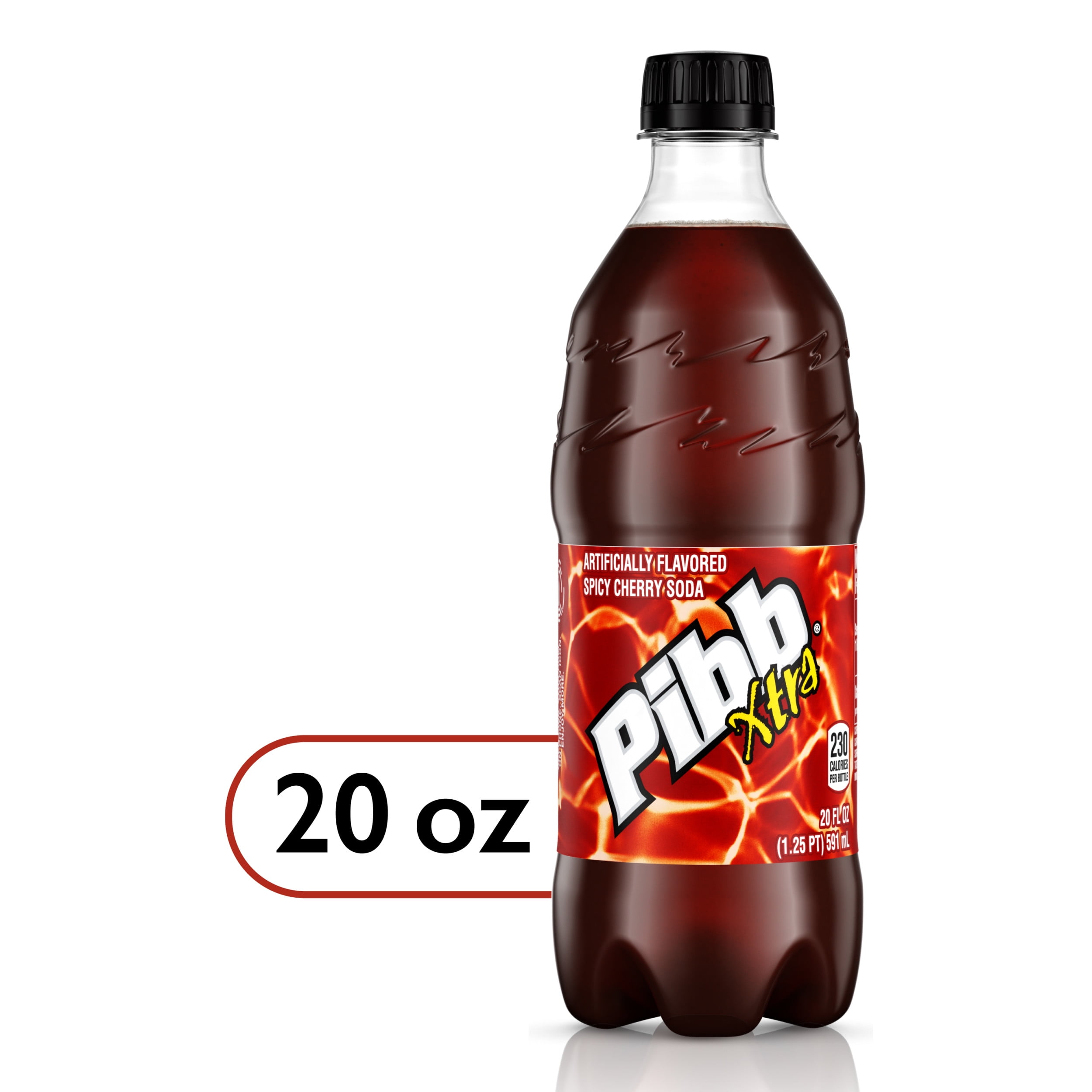 Pibb Xtra Spicy Cherry Soda Pop, 20 fl oz Bottle - Walmart.com