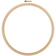 Craft County Wooden Embroidery Hoops - High Quality Needlepoint Tool ...