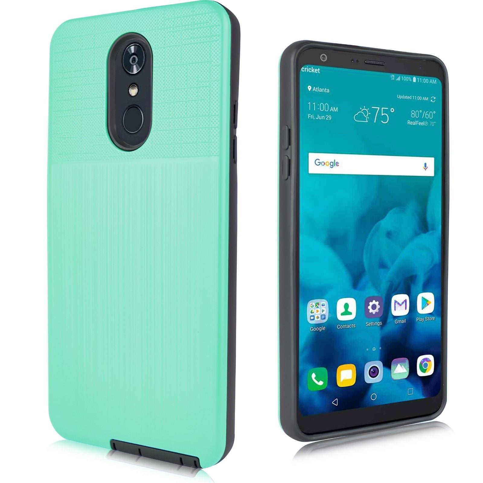 for 6.2" LG Q STYLO 4 Q710 STYLUS 4 2018 Phone Case Brushed CF2 Hard ...