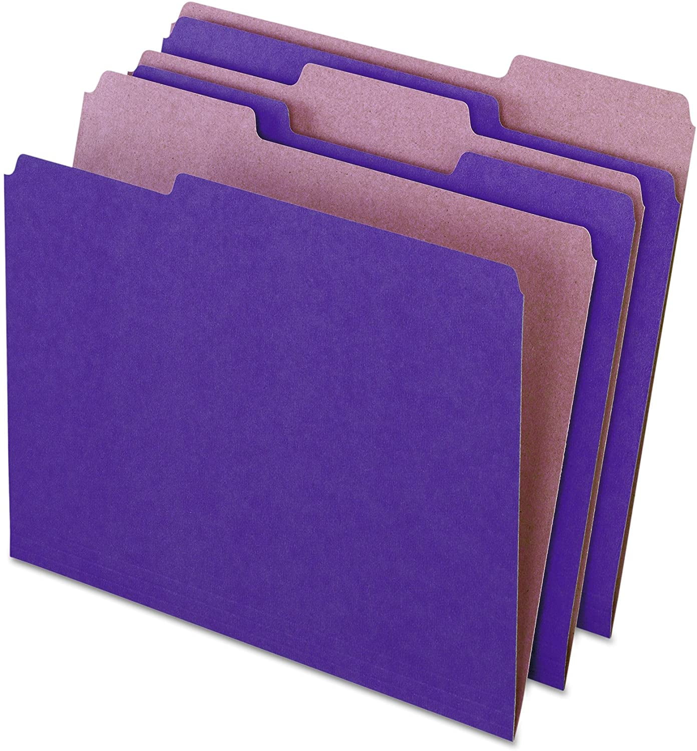 Pendaflex 04335 Pendaflex Earthwise Recycled File Folders, 1/3 Cut, Top ...