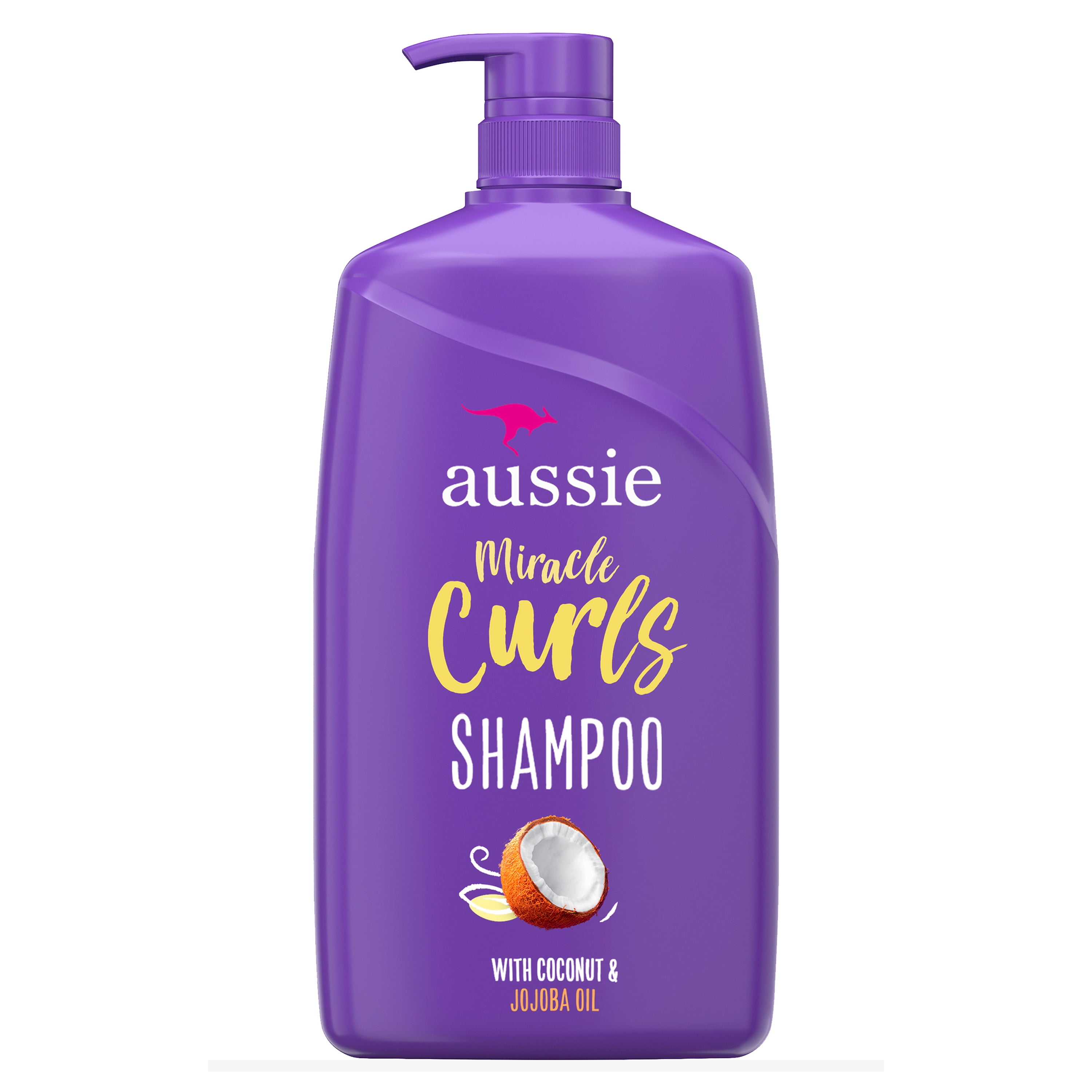 Aussie Miracle Curls Shampoo With Coconut And Jojoba Oil Paraben Free