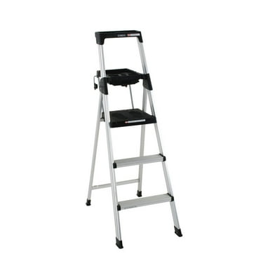 Cosco 8 Ft. Signature Series Aluminum Folding Step Ladder 300 Lb. Type ...