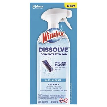 Windex Glass Cleaner Original Blue Spray Bottle, 23 Oz, 6 Pack ...
