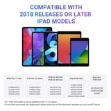 KXT iPad Pencil, Palm Rejection & Tilt Drawing Stylus Pen for iPad Pro ...