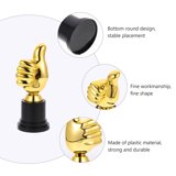 HOMEMAXS Thumb Shaped Trophy Decor for Decoration Use Made of Plastic 2 ...