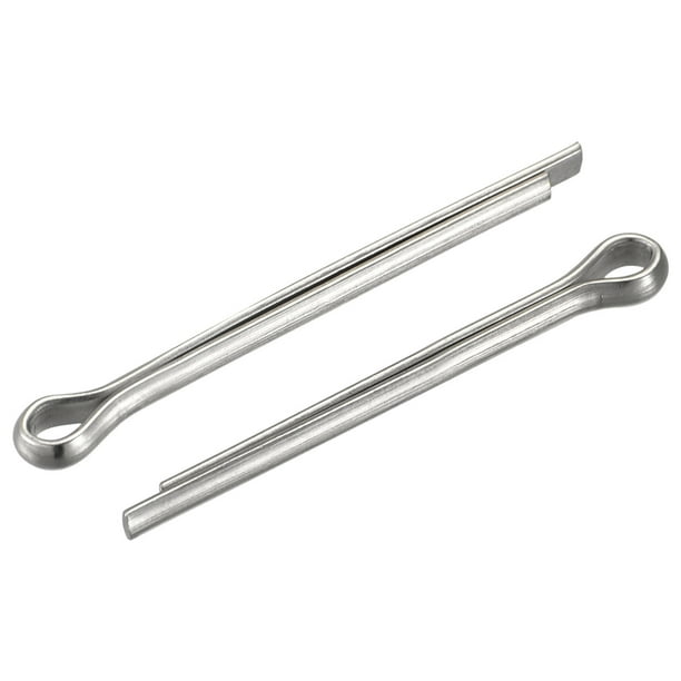 Uxcell Split Cotter Pin, 3mm x 35mm Stainless Steel Clip Fastener ...