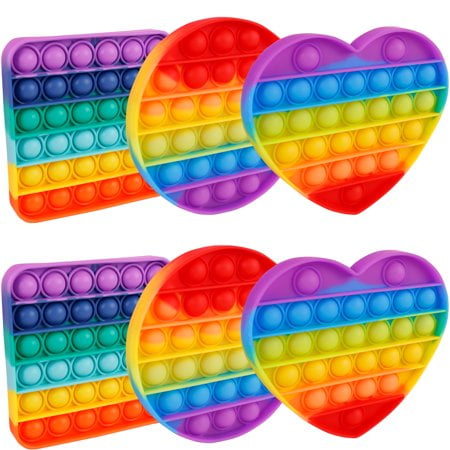 Click here for Libiermin Appie 6 Packs Popitsfidgets Toy For Kids... prices