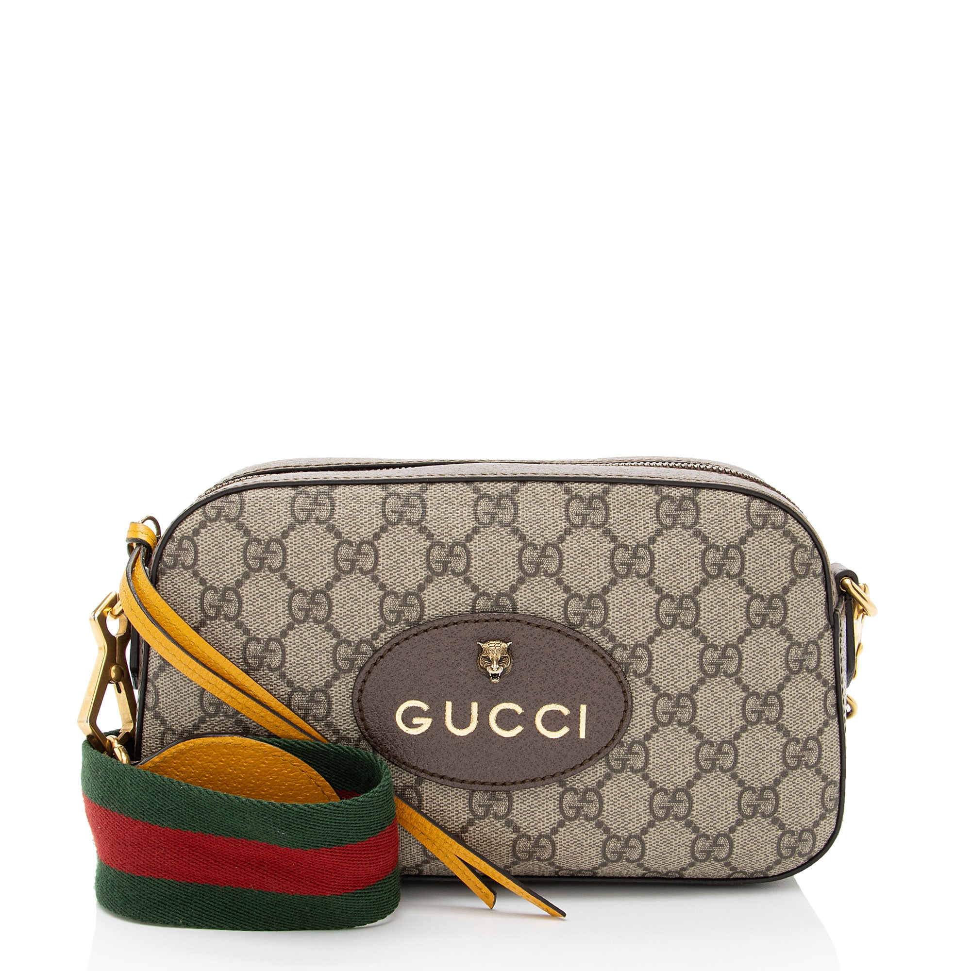 Pre-Owned Gucci GG Supreme Neo Vintage Messenger - Walmart.com
