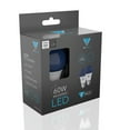 TriGlow T90952 LED A19 Light Bulb, 9W (40W Equivalent) Blue Light Bulb ...