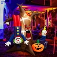 Costway 8 FT Scary Inflatable Halloween Tree: Tall Blow-up Yard ...