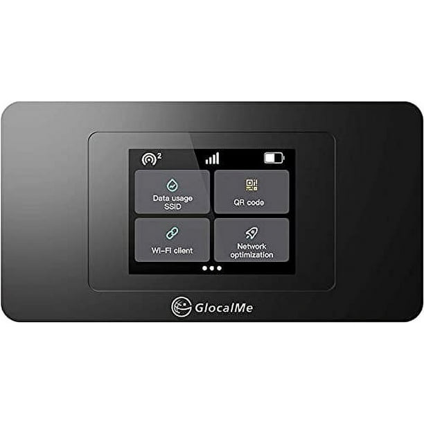 GlocalMe 4G LTE Mobile Hotspot Device, Wireless WiFi for Home or Travel ...