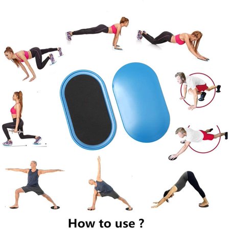 Sport Fitness Glide Discs, Core Sliders for Basic Workout Double Sided ...