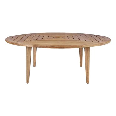 Seasonal Living Perpetual Lucca Teak Wood/Concrete Dining Table in ...