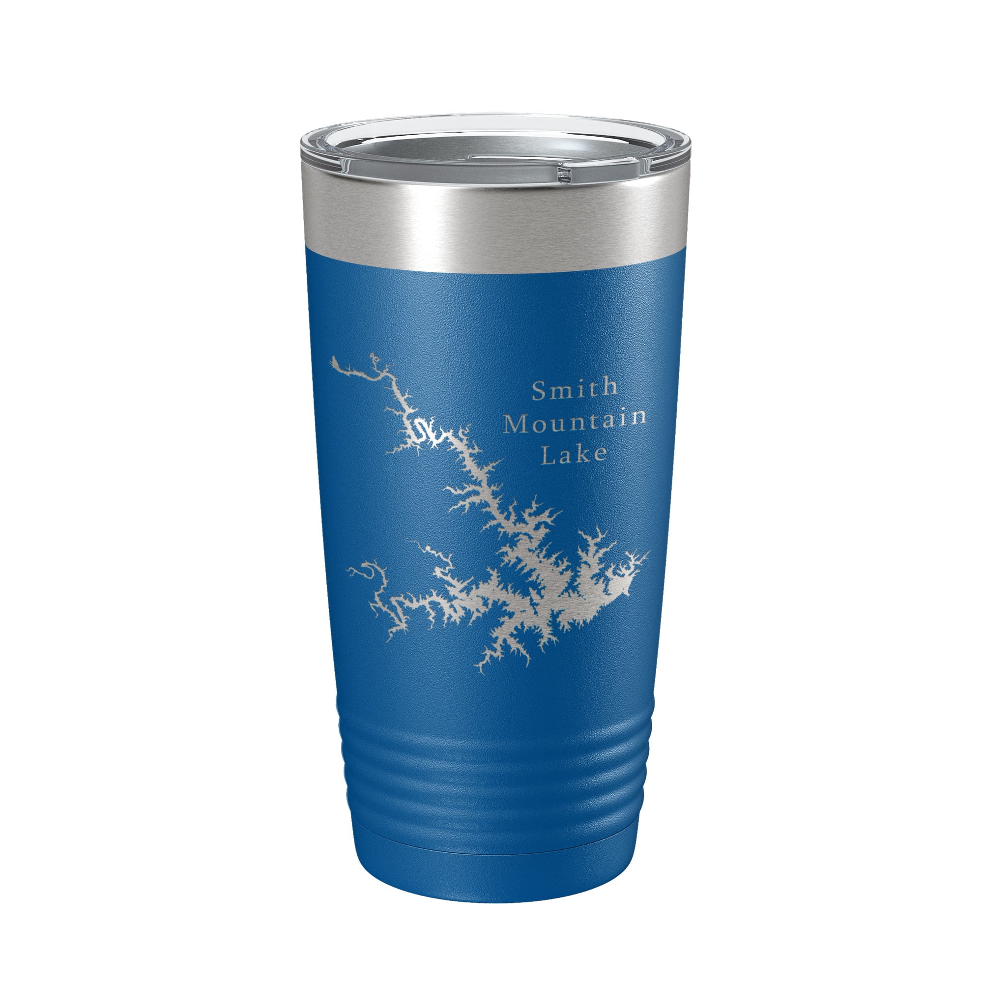 Smith Mountain Lake Map Tumbler Travel Mug Insulated Laser Engraved ...