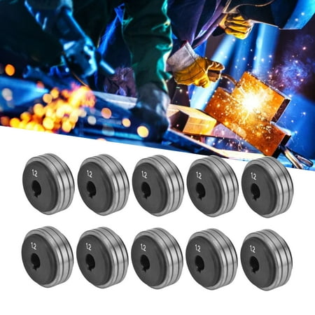 10PCS Wire Feed Roller GMAW Feeder Wheel Bearing Steel Wire Feeding ...