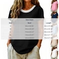 Cotton Linen Shirts for Women Lace Neck Casual Tops Solid Summer Tees ...